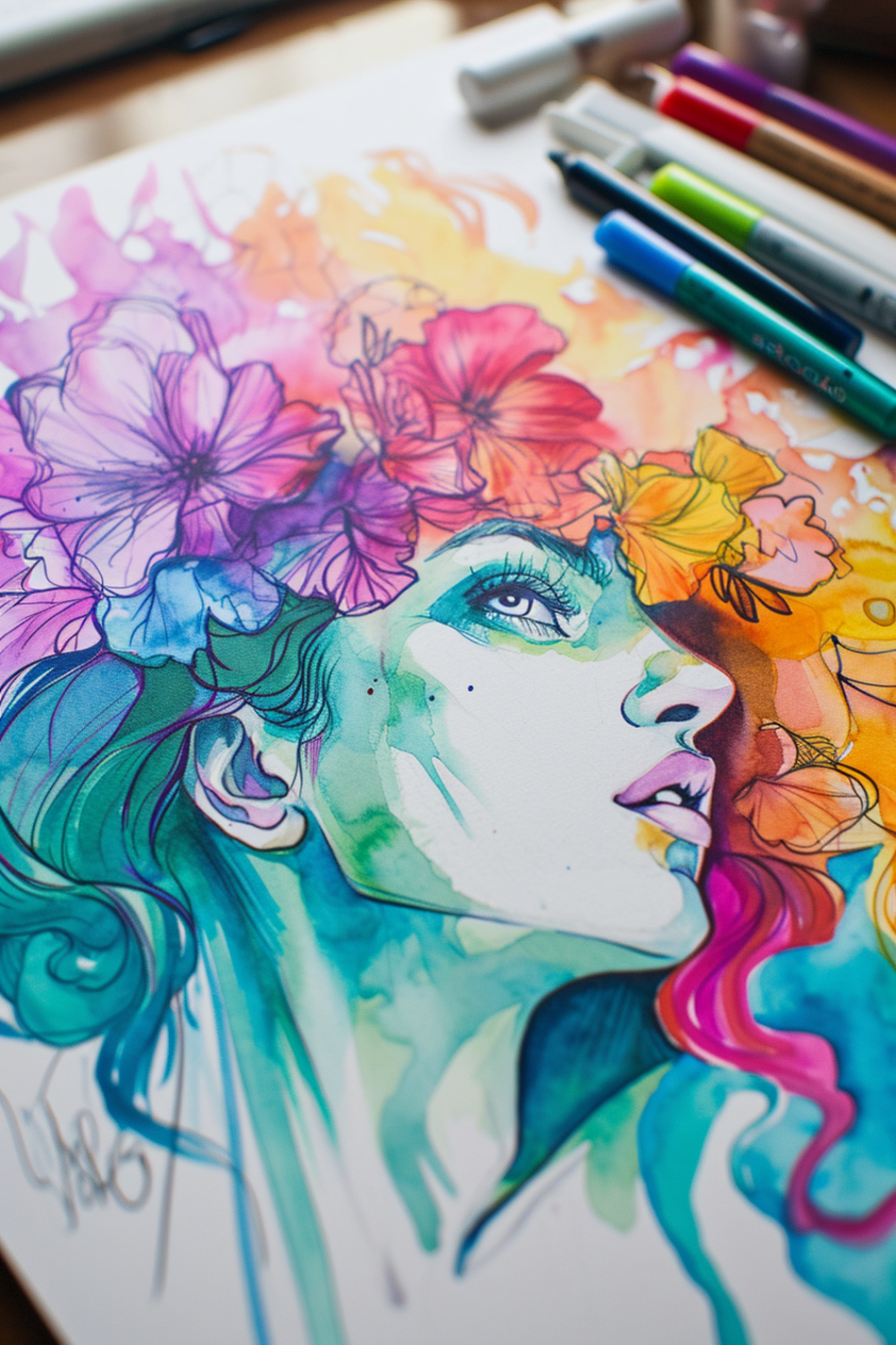 Choosing Markers - Stone Madison