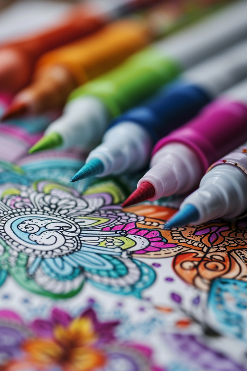 Choosing Markers - Stone Madison