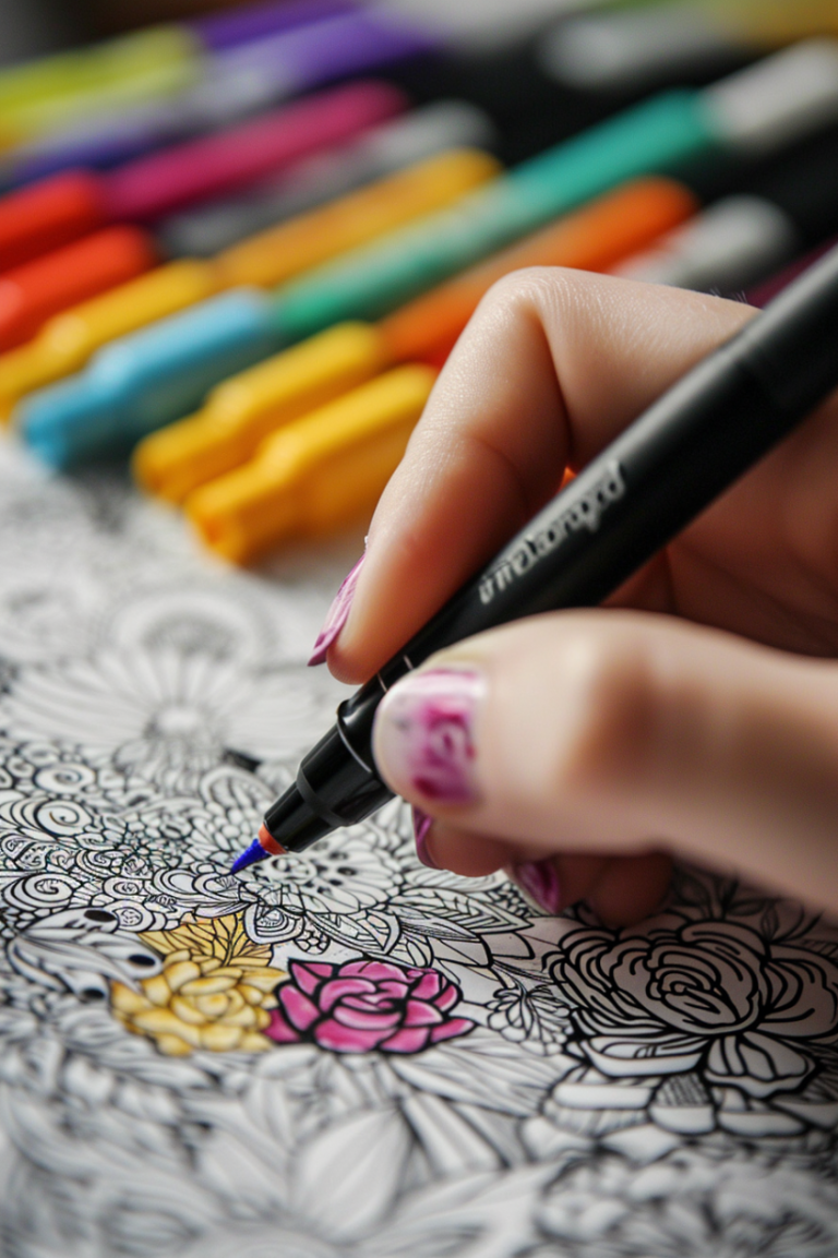 Choosing Markers - Stone Madison